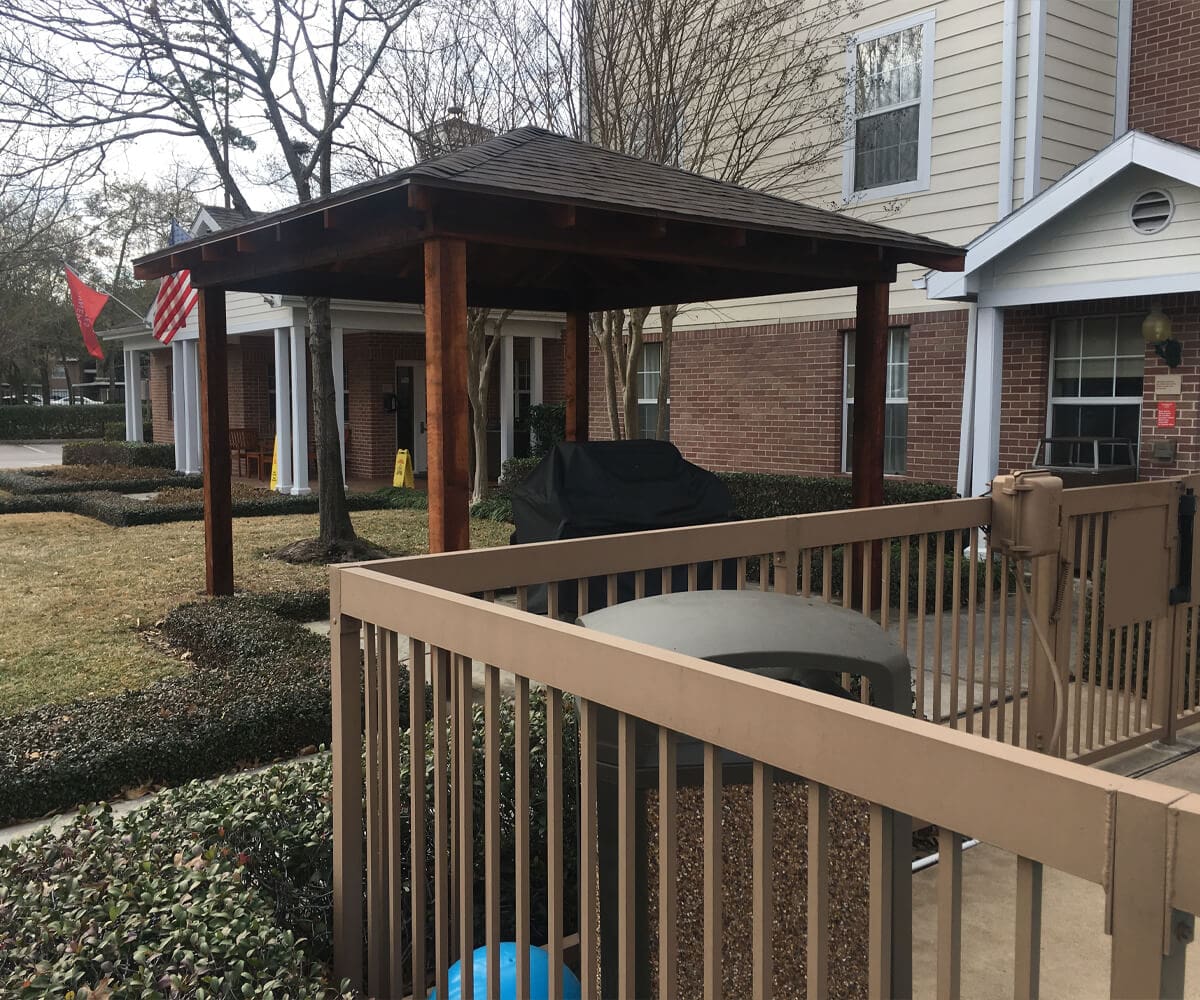 Pavilion for Hotel Patio Area